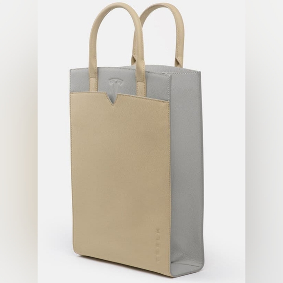 Tesla | Bags | Rare Tesla Design Collection Corsicana Leather Tote ...